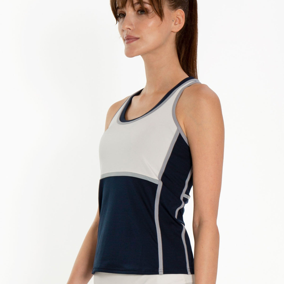 Women's Tennis Top Midnight Racer Tank